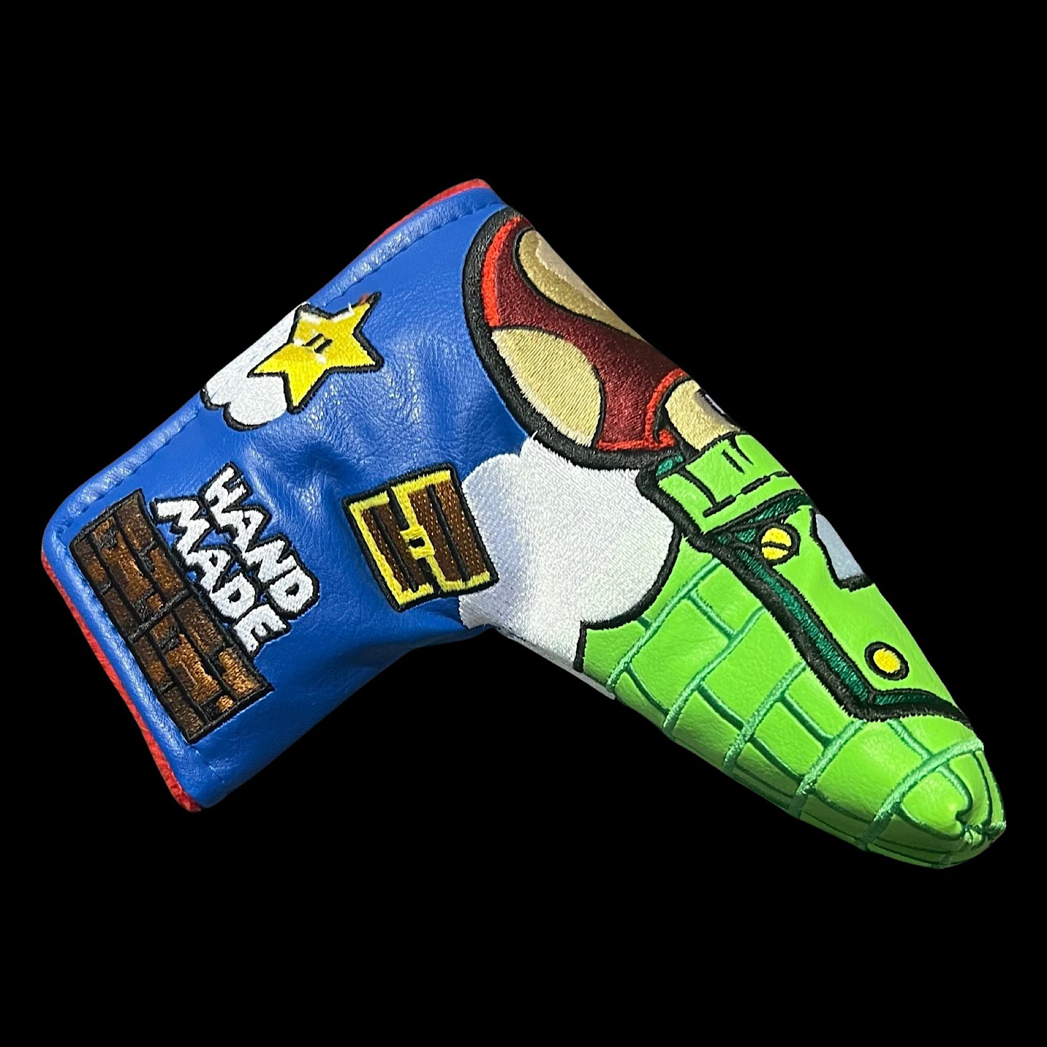 Handmade Super Mario Brothers Mushroom Limited Edition Blade Headcover ...